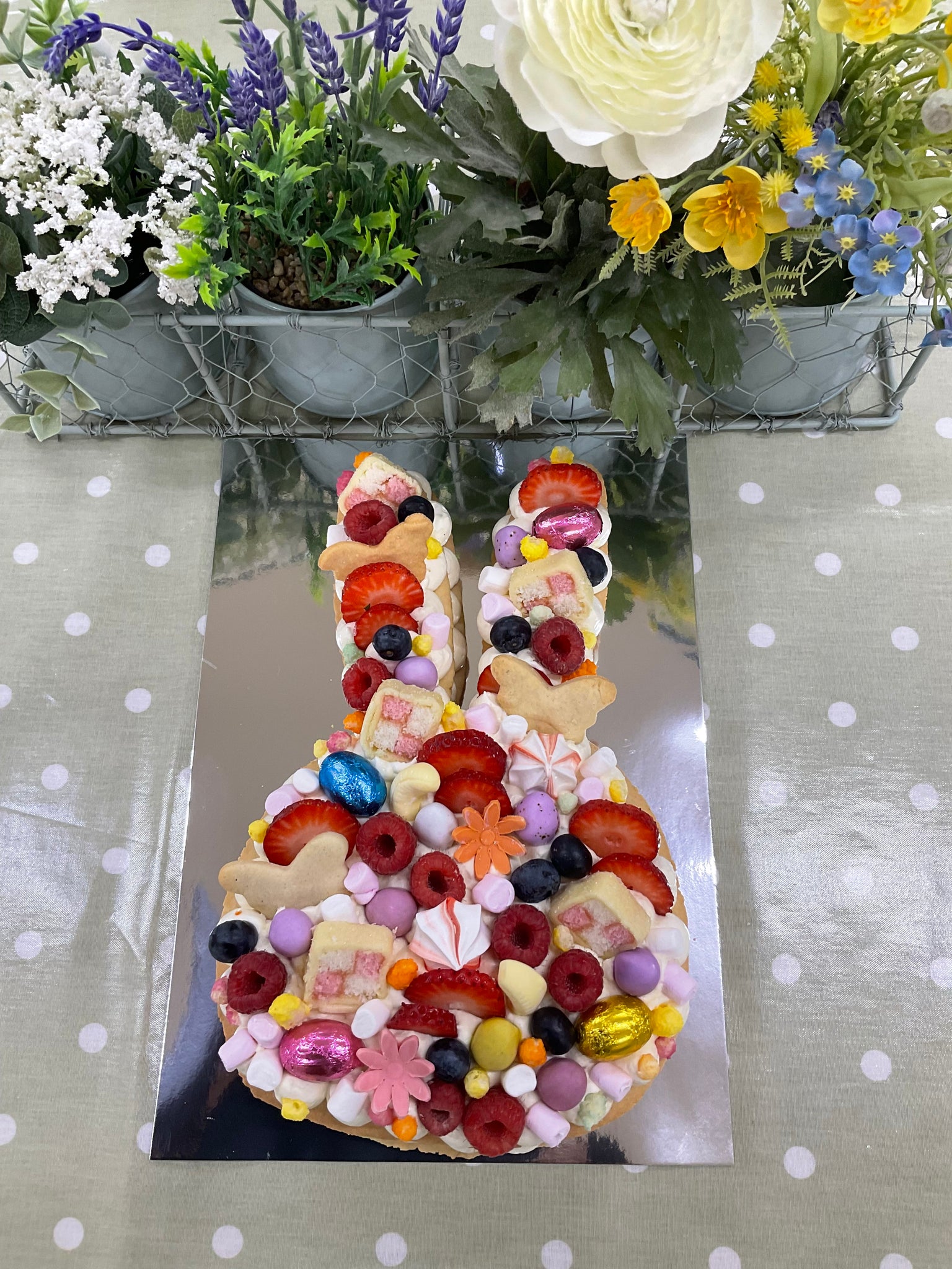 Easter Bunny cheesecake stack cake special – Fiddley Diddley